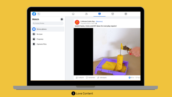 Facebook Watch – jak włączyć i używać? Instrukcja - I Love Content