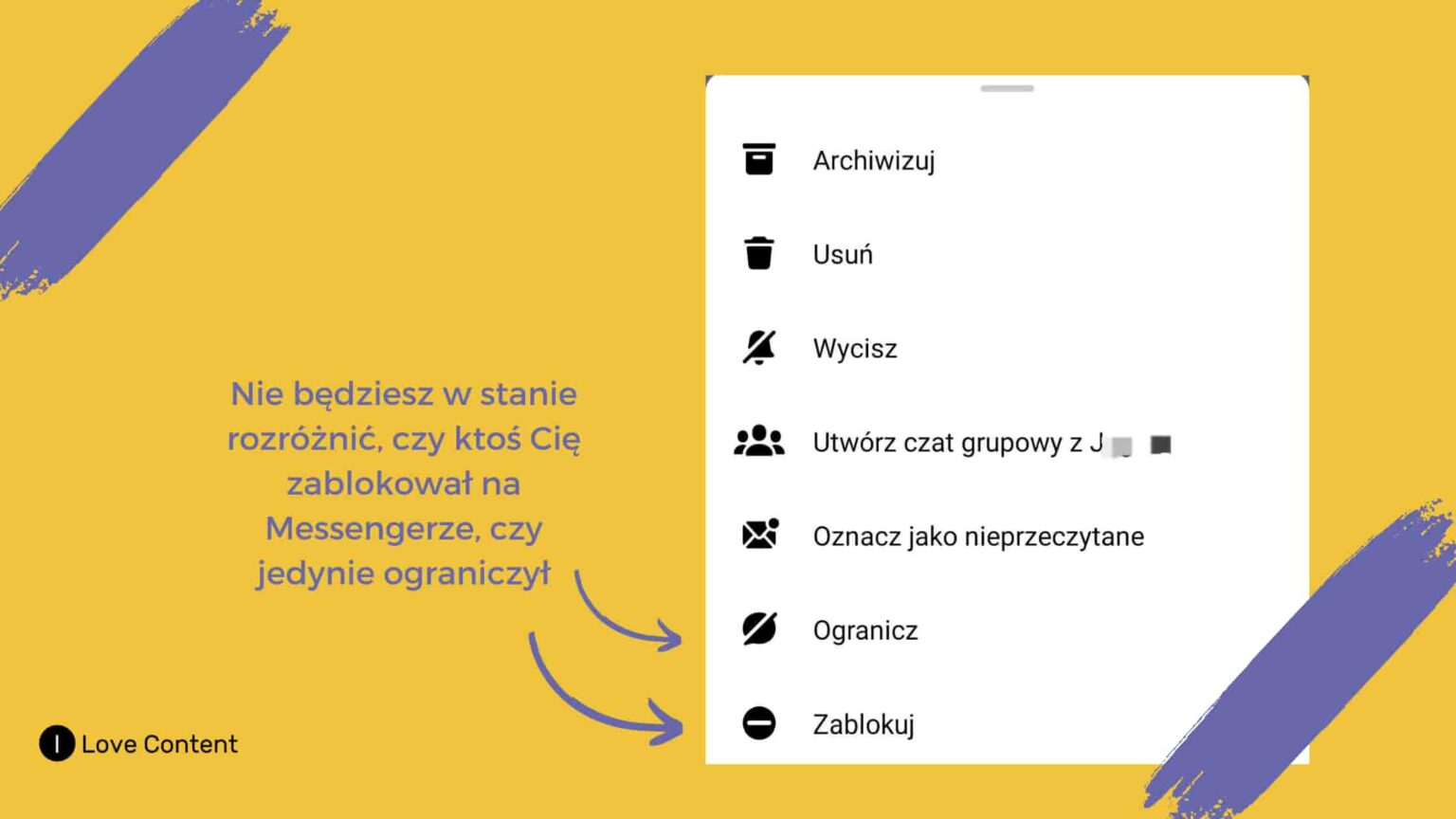 Jak sprawdzić, czy jestem zablokowany na Messengerze? - I Love Content