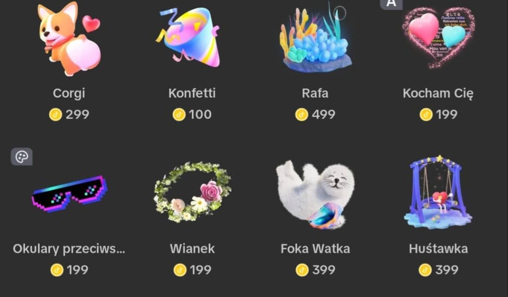 Gifty na TikToku – co to takiego i ile są warte? - I Love Content